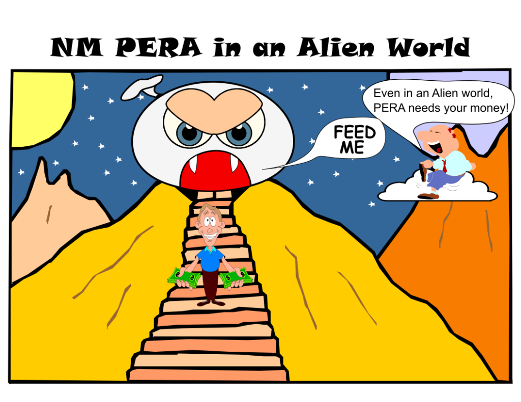 Ponzi Scheme - NM PERA Pension has become a Ponzi Scheme